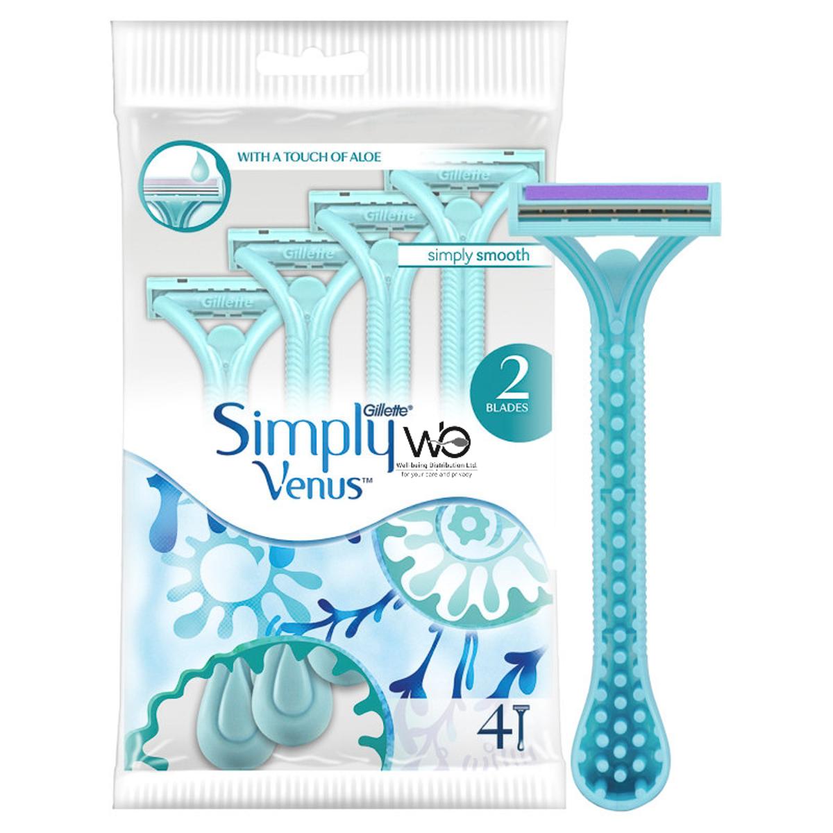 Simply Venus Disp 2 Blade Razor– HooGe Brands