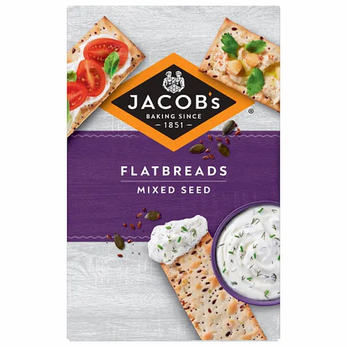 Jacobs Flatbread Mixed Seed– HooGe Brands