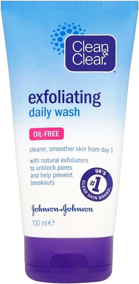 Johnsons Clean N Clear Exfoliating Daily Wash– HooGe Brands