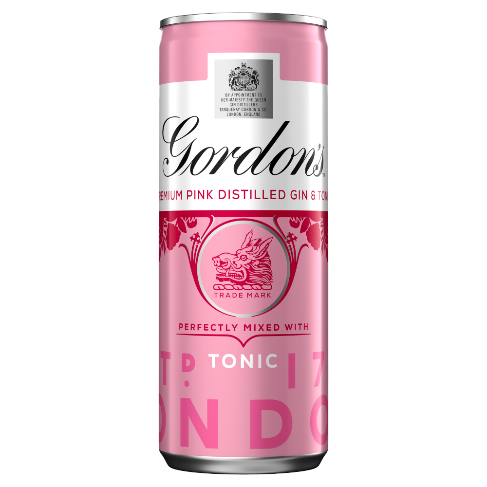 Gordons Premium Pink Can– HooGe Brands