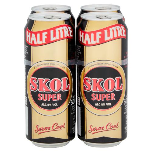 Skol Super 4X500Ml– HooGe Brands