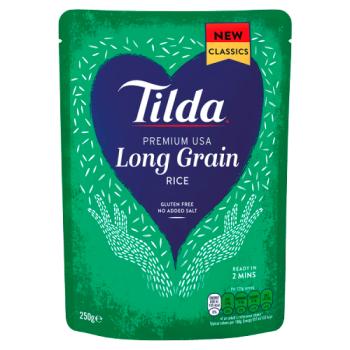 Tilda Steamed Long Grain Rice– HooGe Brands