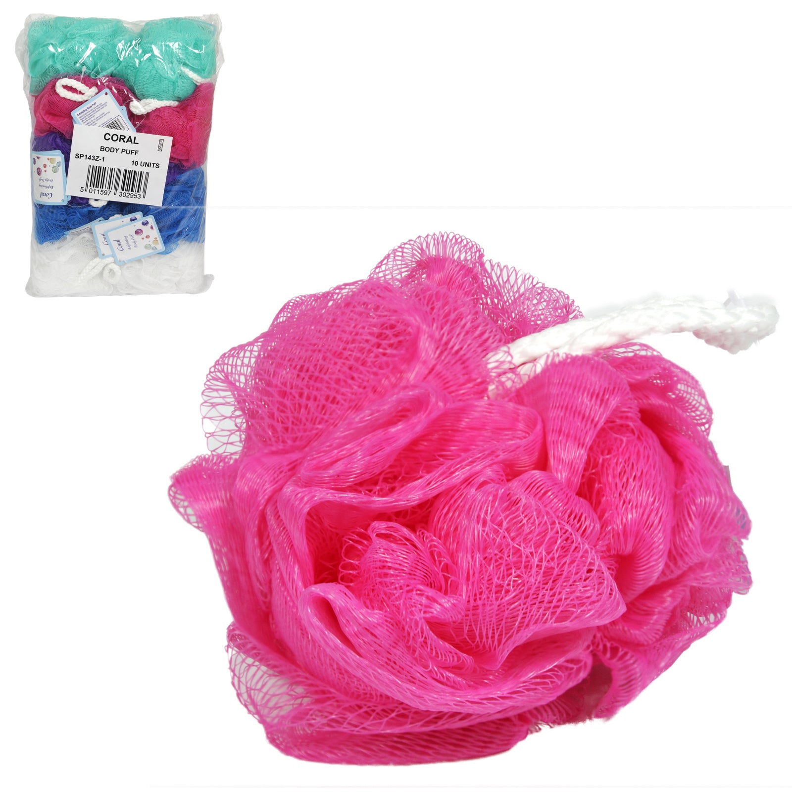 Coral Body Puff*– HooGe Brands