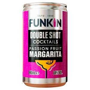 Funkin Cocktails Double Shot Passion Fruit Margarita– HooGe Brands