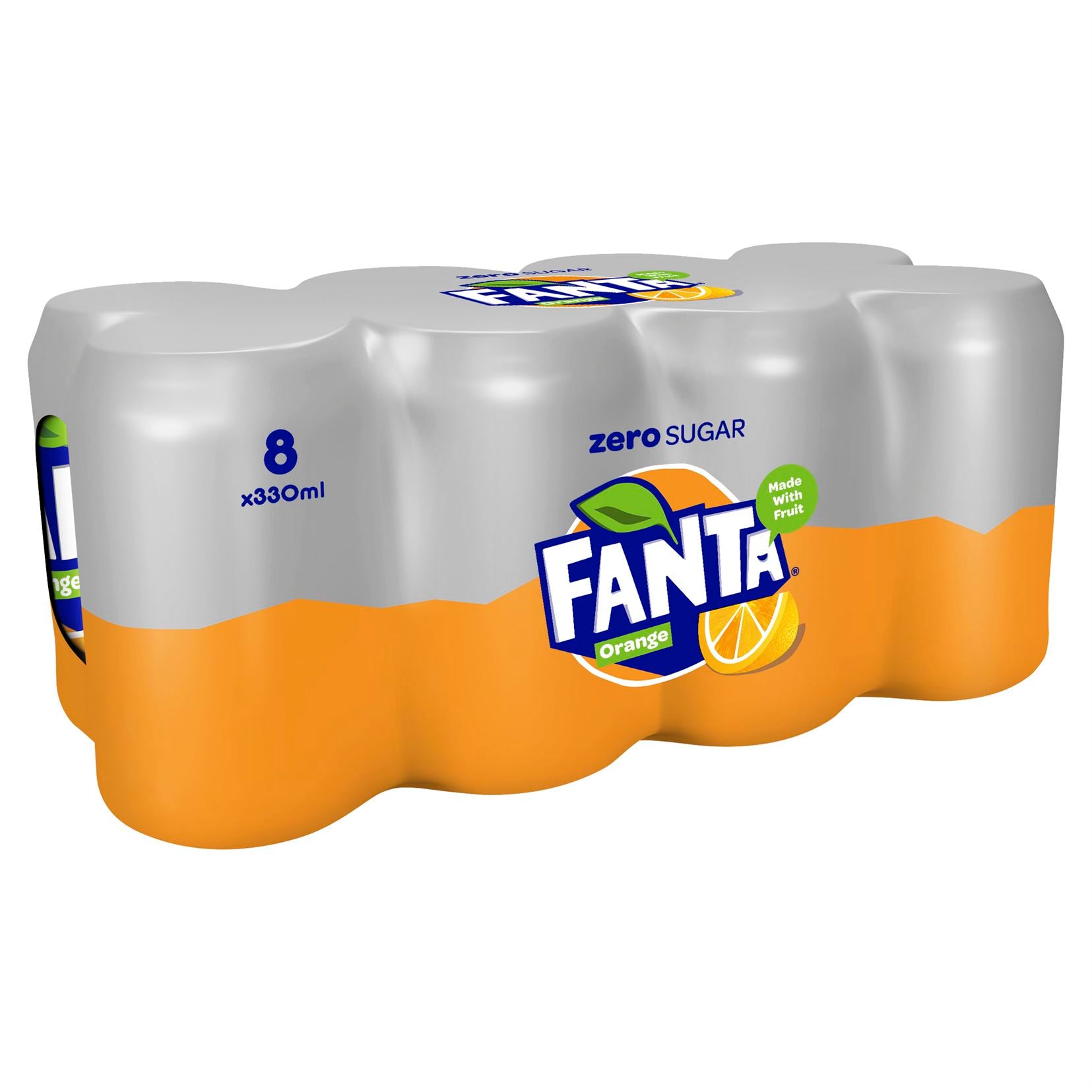 Fanta Orange Zero 8PK– HooGe Brands