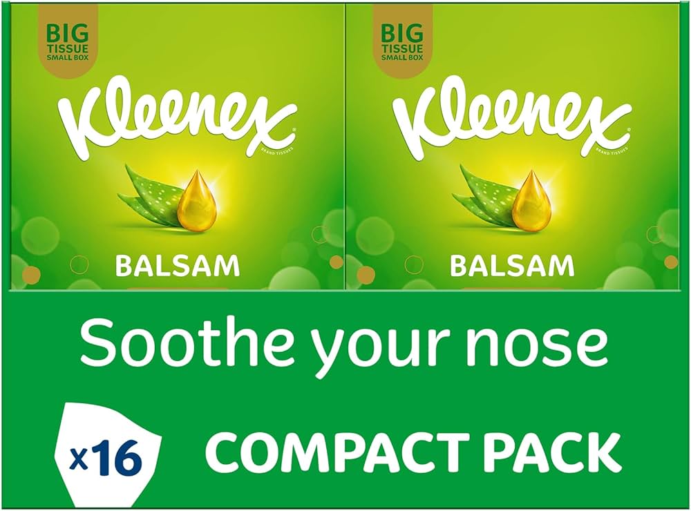 Kleenex Balsam Extra Large Tissues– HooGe Brands