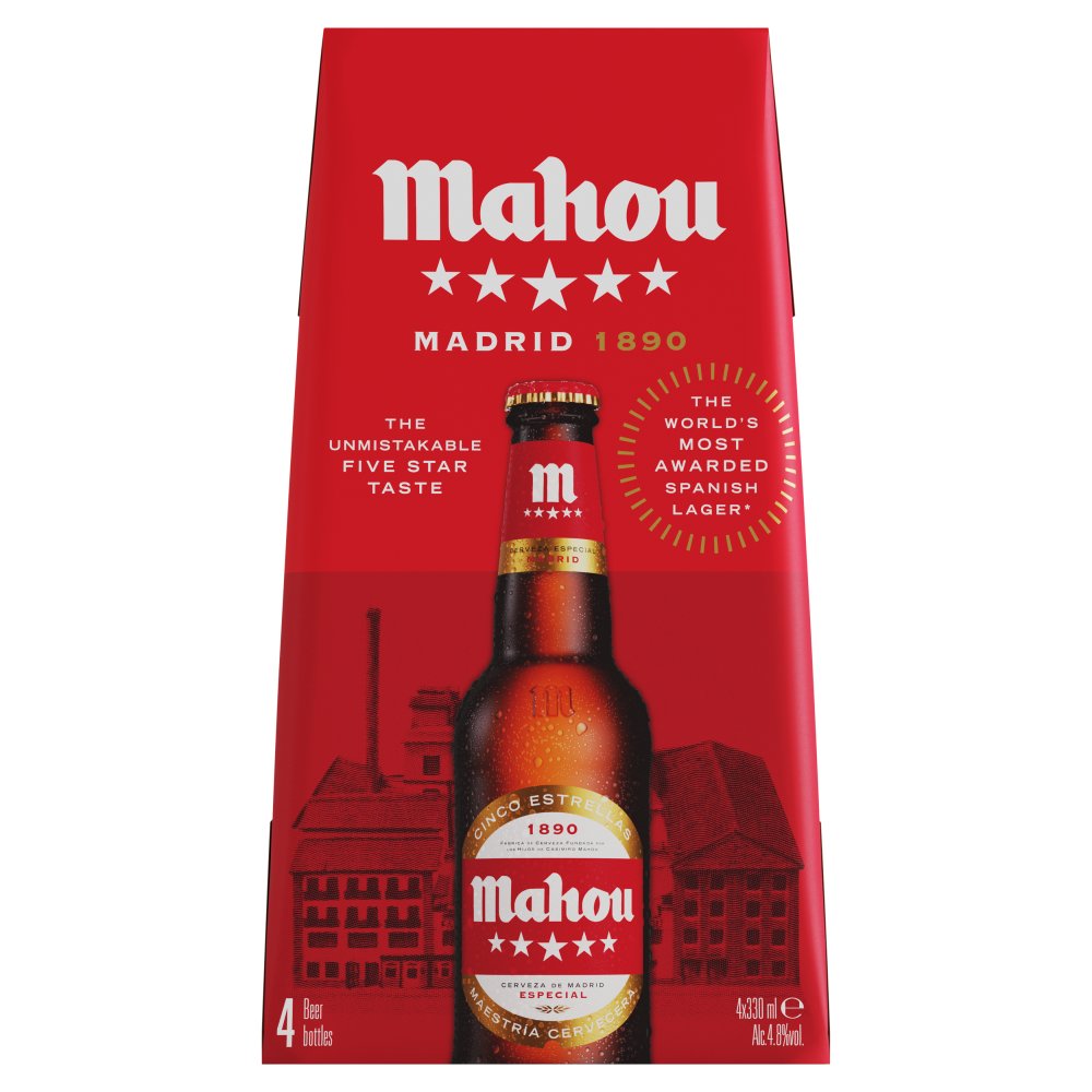 Mahou Premium 4 Pack– HooGe Brands