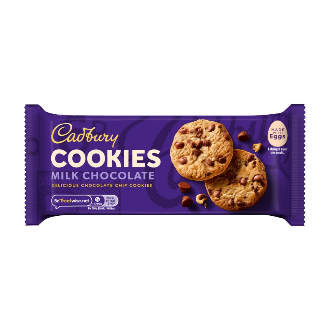 Cadbury Cookies Choc Chip 135G X 24 (LP)– HooGe Brands