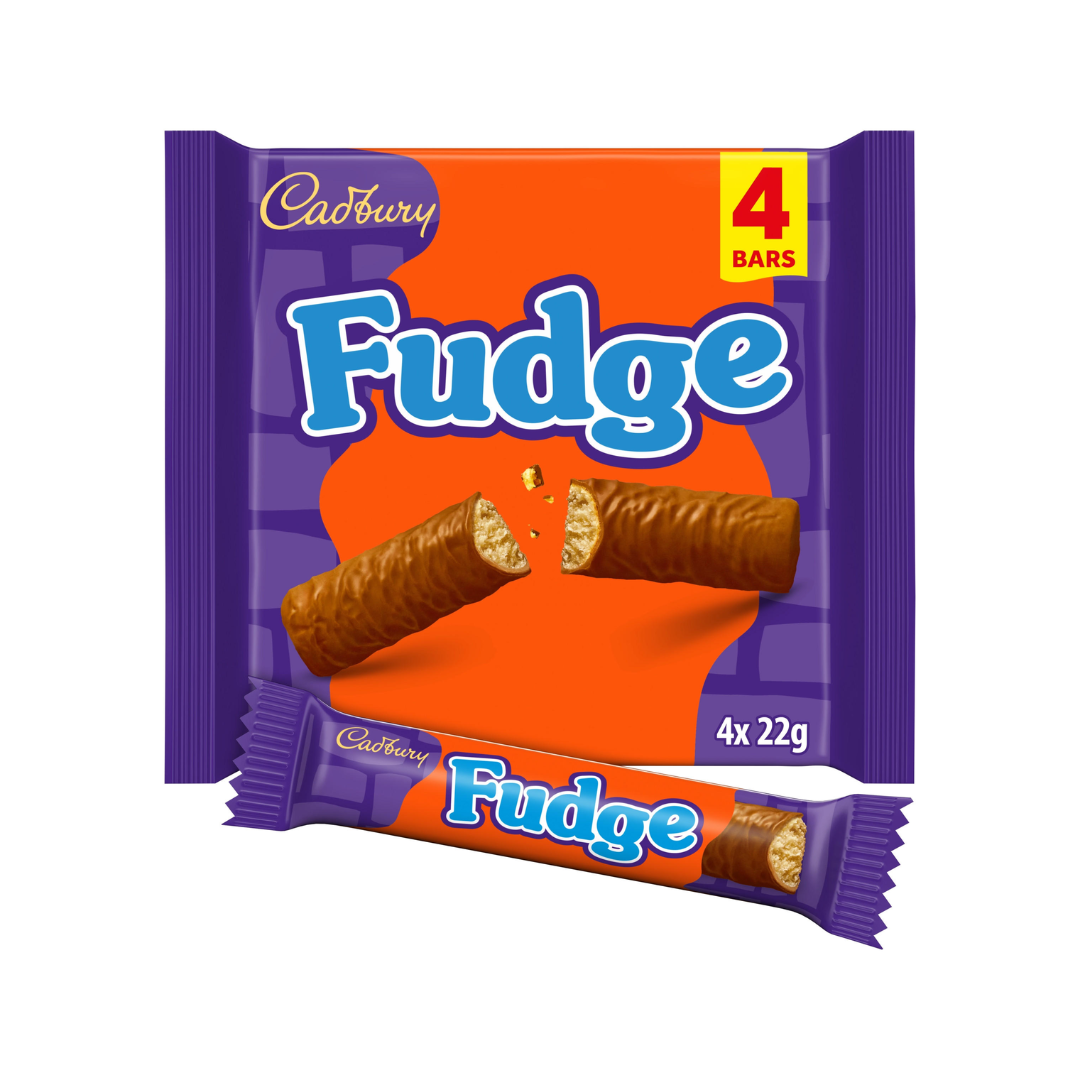 Cadbury Fudge 4 Pk 88G X 20 (LP)– HooGe Brands