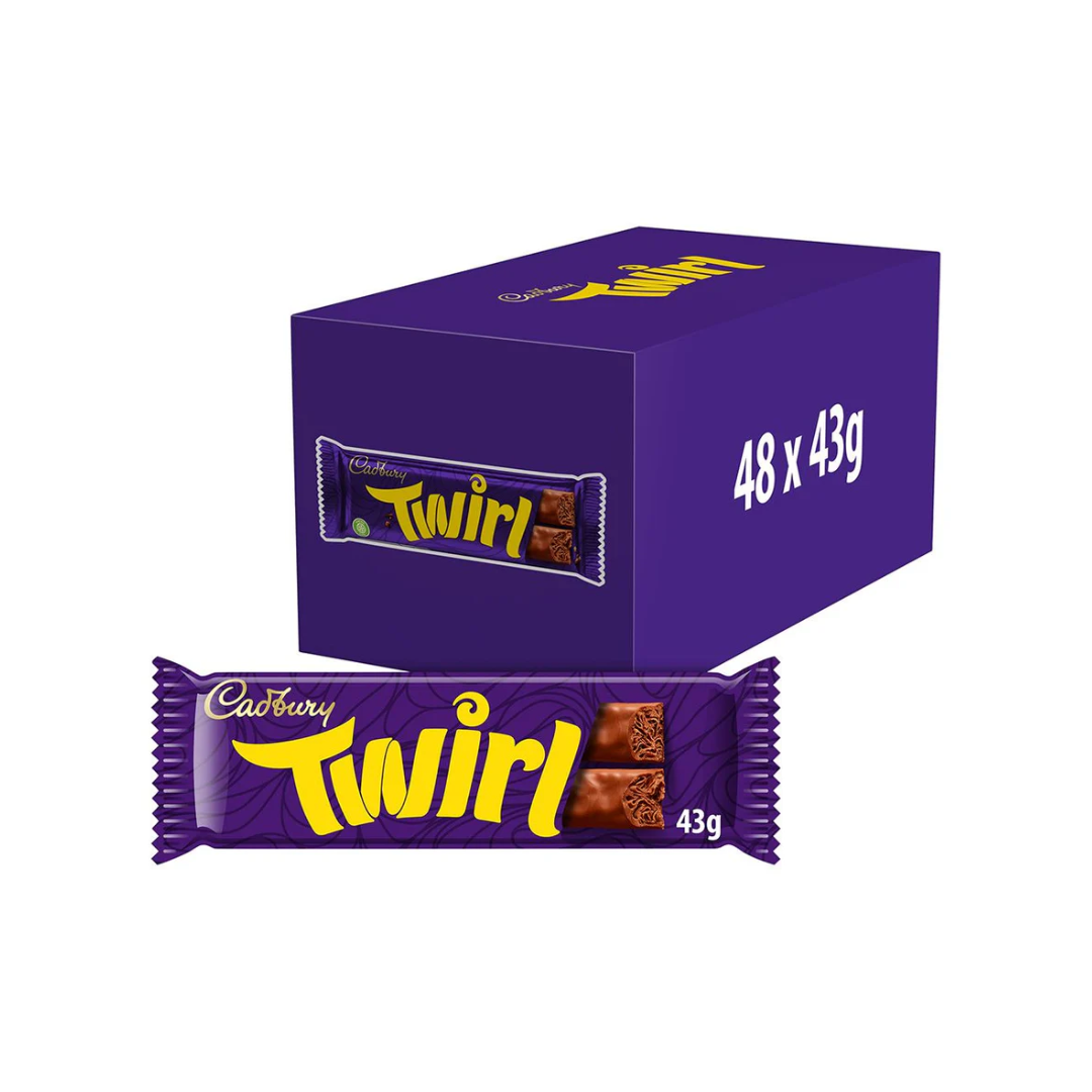 Cadbury Twirl 43G X 48 (LP)– HooGe Brands