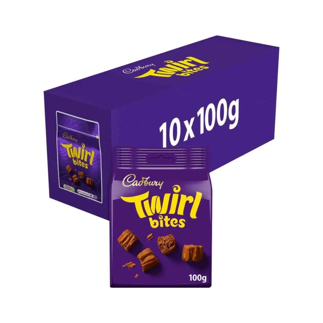 Cadbury Twirl Bites 100G X 10 (LP)– HooGe Brands
