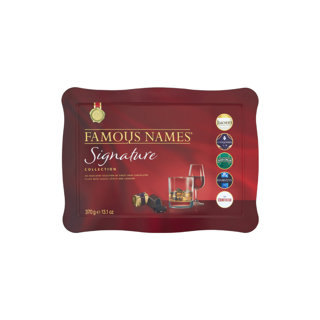 Famous Names Signature Collection Tin (4 x 370g)– HooGe Brands