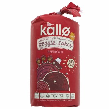 Kallo Beetroot & Balsamic Vinegar Veggie Cakes– HooGe Brands