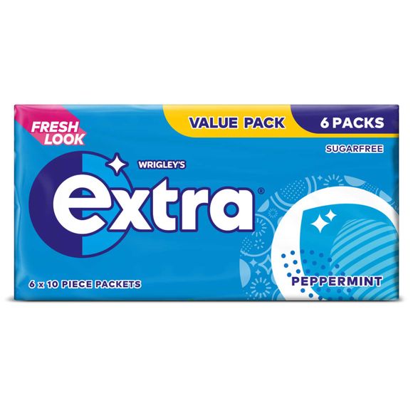 Wrigley Extra Sugar Free Peppermint Gum– HooGe Brands