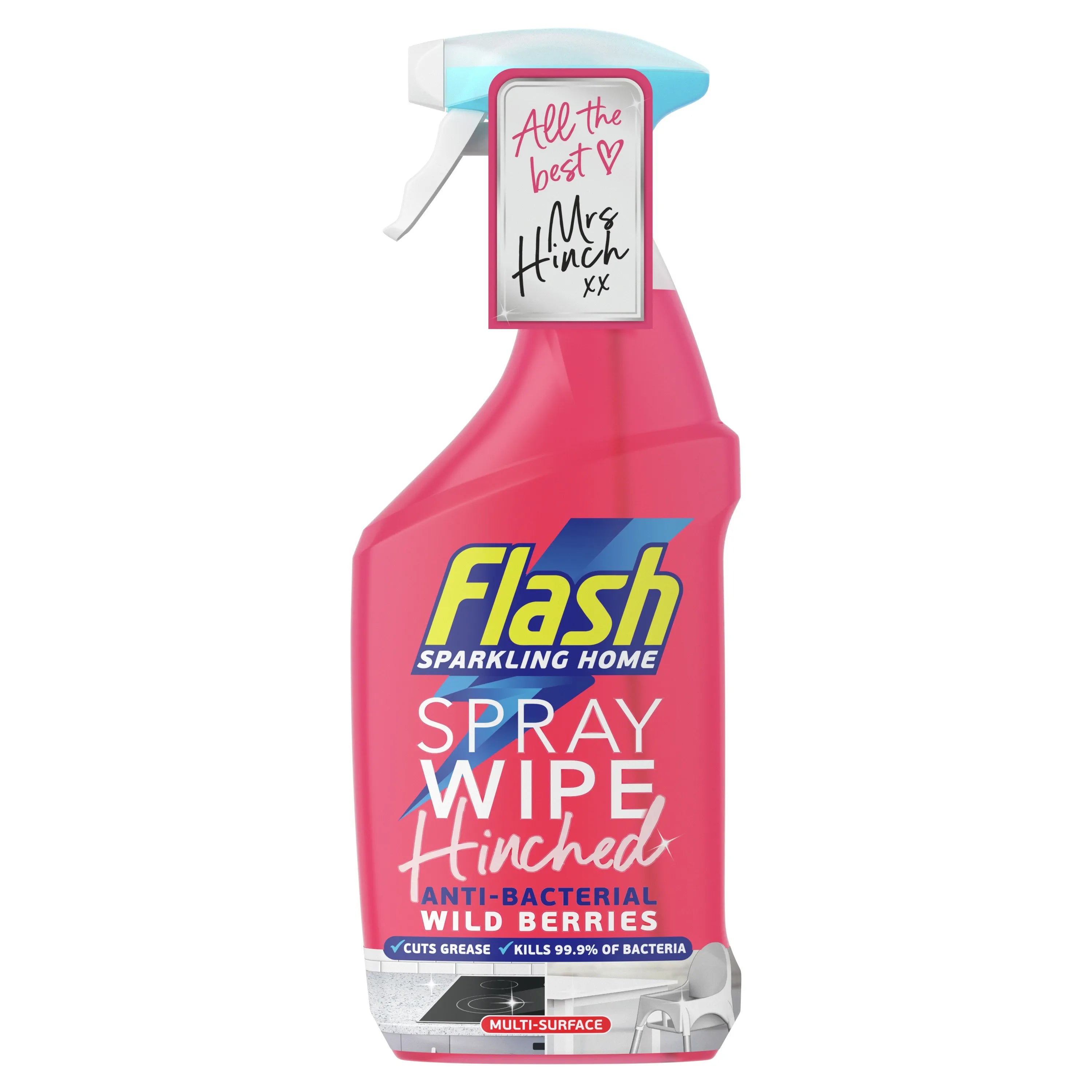 Flash Spray Wipe Down Wild Berries– HooGe Brands