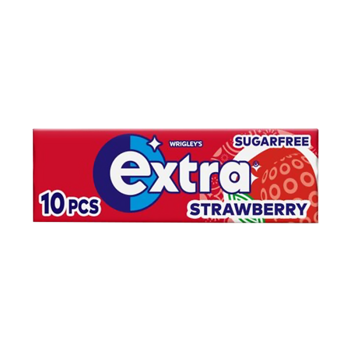 Wrigley Extra Sugar Free Strawberry Gum– HooGe Brands